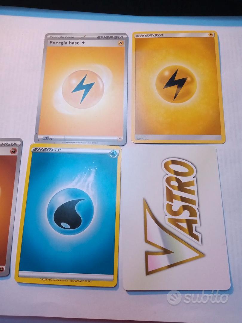 CARTE POKEMON ENERGIA ENERGIA BASE - Collezionismo In vendita a Bolzano