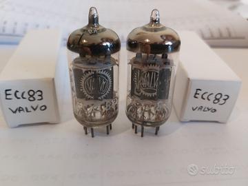 VALVOLE ECC83 VALVO TEDESCHE NUOVE AMPLIFICATRICI - Collezionismo In ...