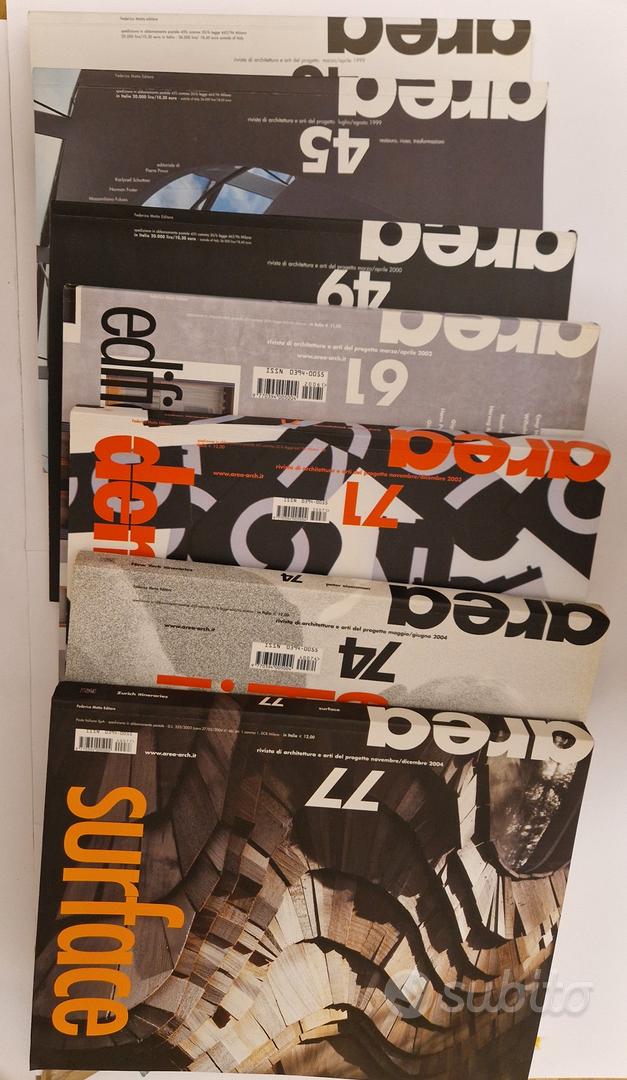 Rivista libri AREA architettura - Libri e Riviste In vendita a Vicenza