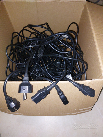 Cavi computer, stampante, monitor di vari tipi - Informatica In vendita ...