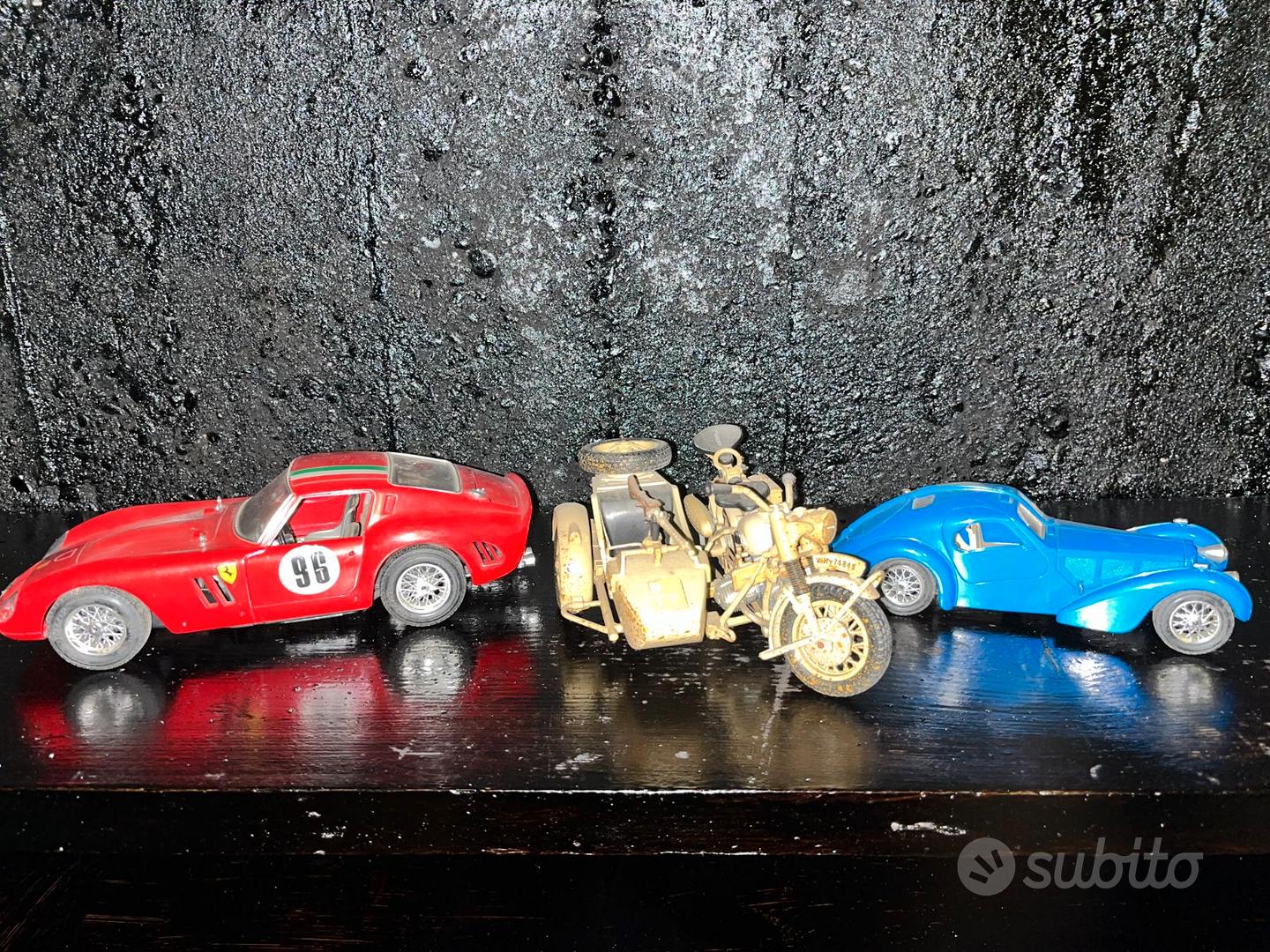 Modellini auto Ferrari e Bugatti (no sidecar BMW) - Collezionismo In ...