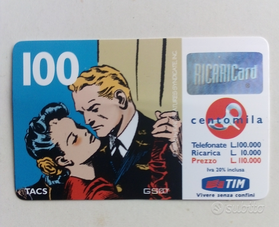 Schede Telefoniche Rare Tim usato in Italia | vedi tutte i 53 prezzi!