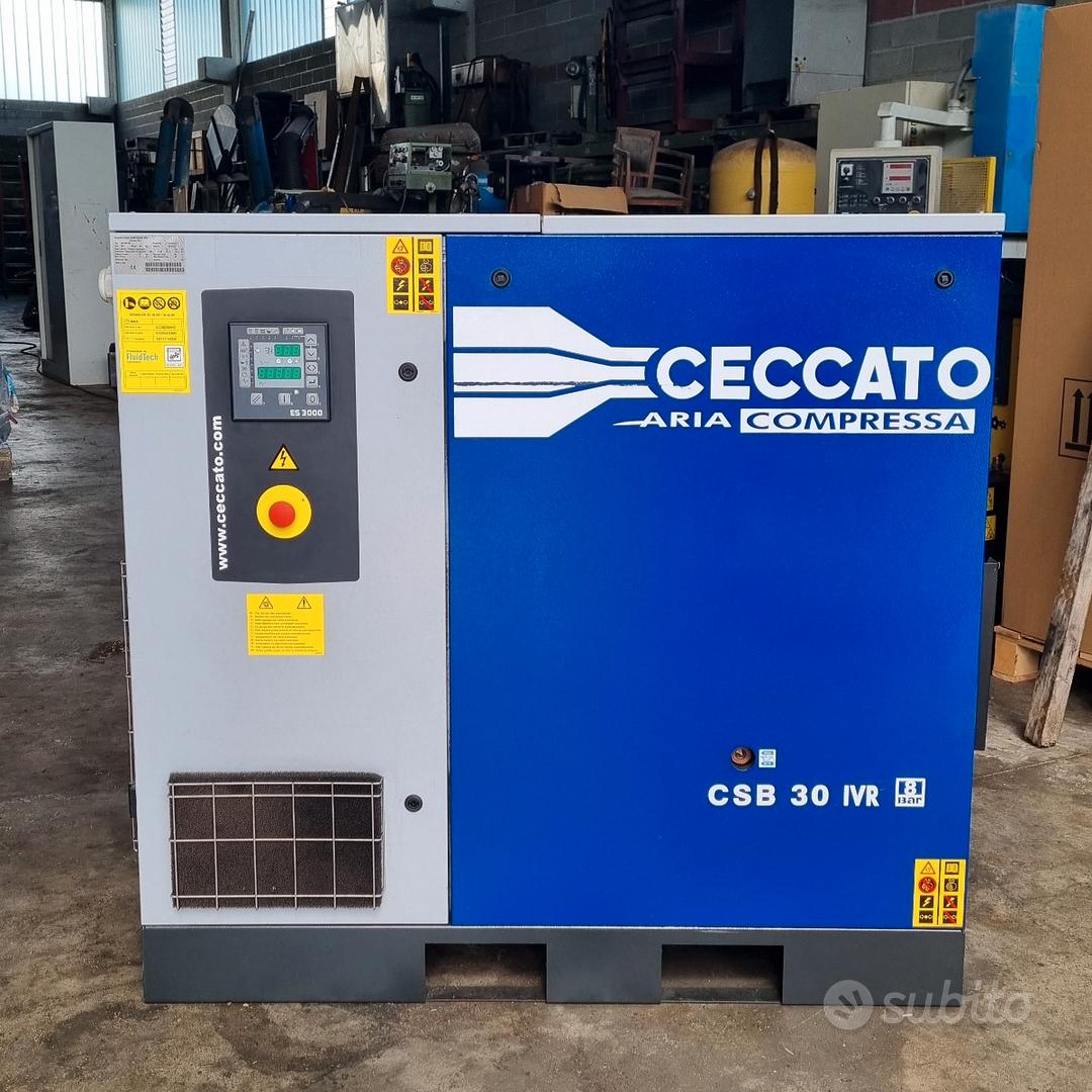 Compressore rotativo a vite Ceccato 22 Kw inverter - Attrezzature di ...