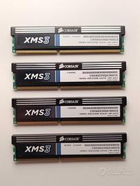 Kit 16GB ram ddr3 (4x4gb) Corsair XMS3 - Informatica In vendita a Roma