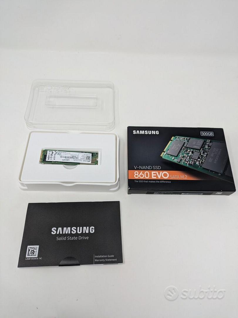 Samsung 860 super EVO 500GB m2 MZ