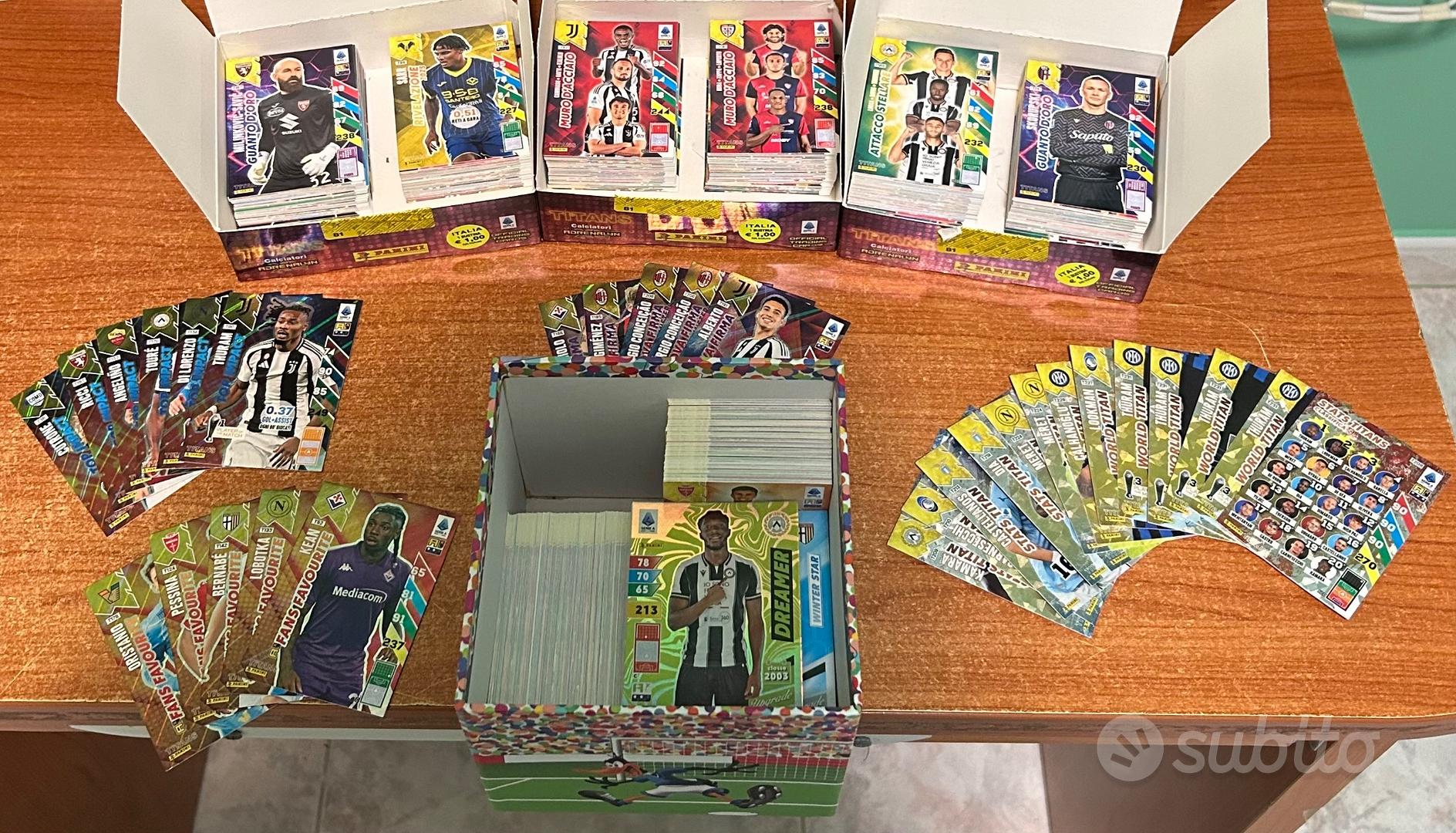 Carte calciatori titans 2025 - Collezionismo In vendita a Siracusa