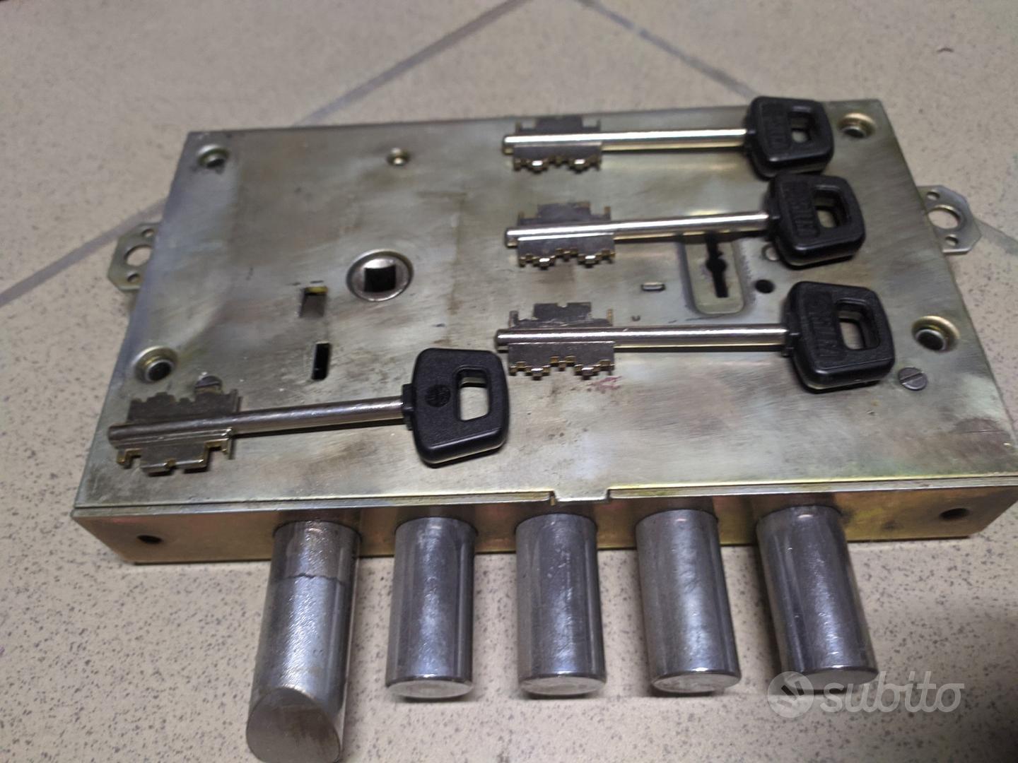 Serratura Cisa porta blindata doppia mappa 5 chiav - Arredamento e ...