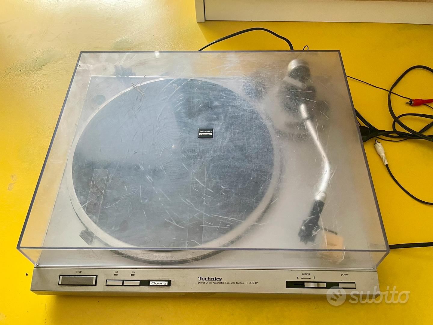Giradischi Technics SL-Q212 Direct Drive Turntable - Audio/Video In ...