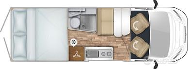 Subito - EDY CAMPER SRL - CI KYROS DUO XL ELITE FURGONATO - Caravan e ...