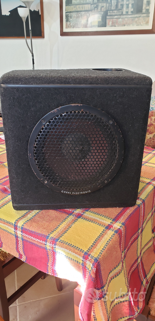 Subwoofer box Coral sb 250 - Audio/Video In vendita a Roma
