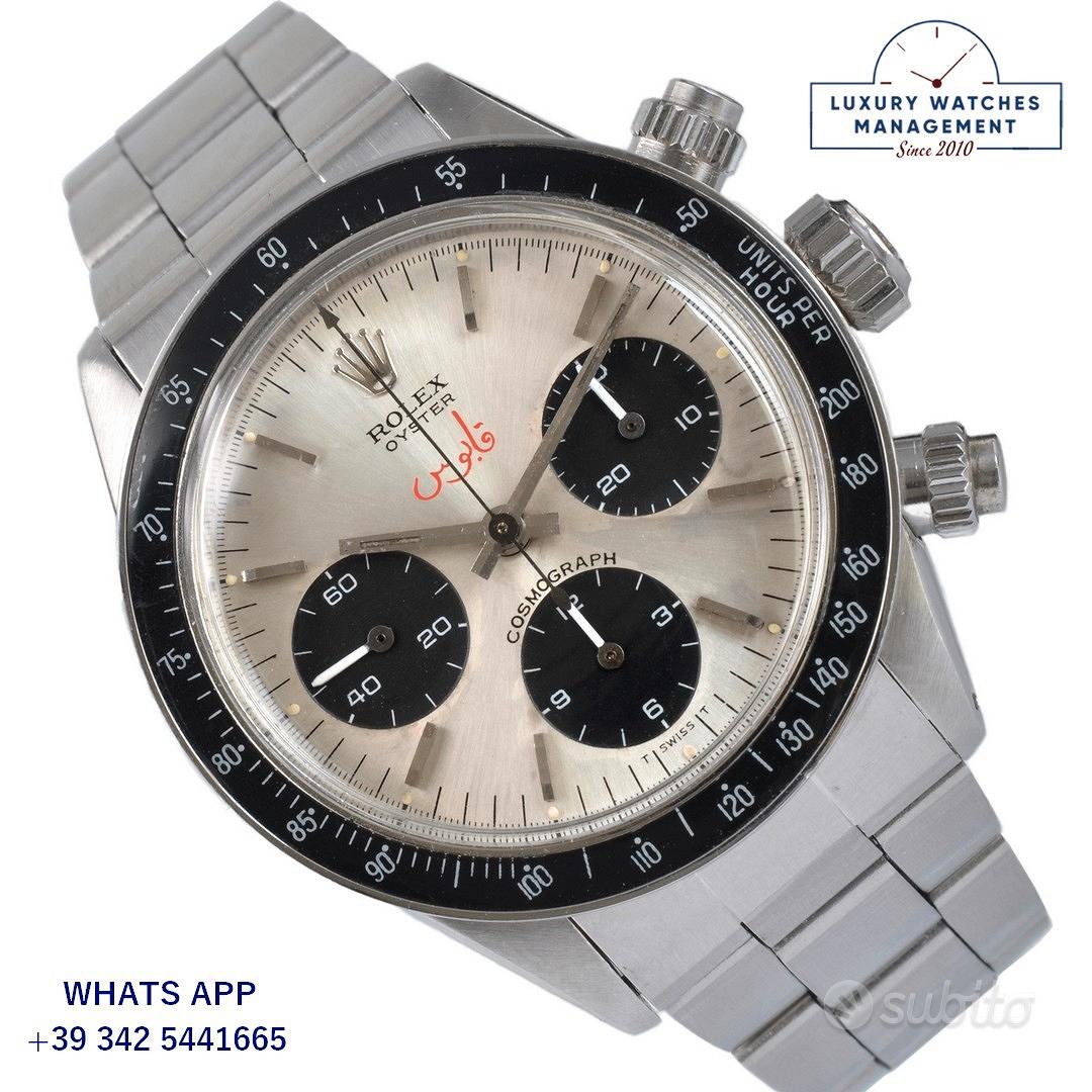 Subito - LUXURY WATCHES RIMINI - ROLEX Cosmograph 6263 by Qaboos bin ...