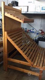 Bancarella in legno - Arredamento e Casalinghi In vendita a Pordenone