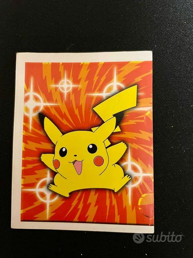 POKEMON | Pikachu #165 Sticker Merlin 1999 - Collezionismo In vendita a ...
