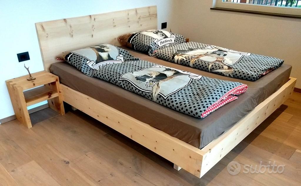 Letto in cirmolo 220x180cm - Arredamento e Casalinghi In vendita a Bolzano