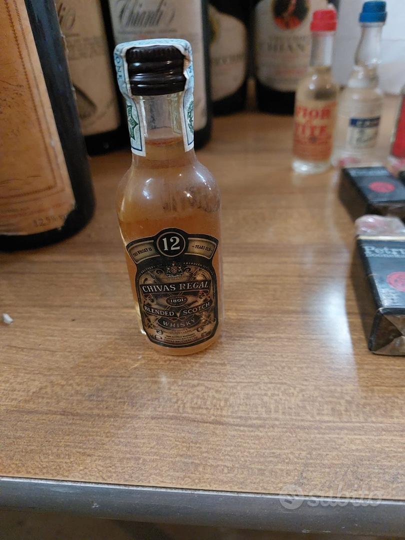 Mini Chivas Regal 12 Years Old Blended Scotch - Collezionismo In ...