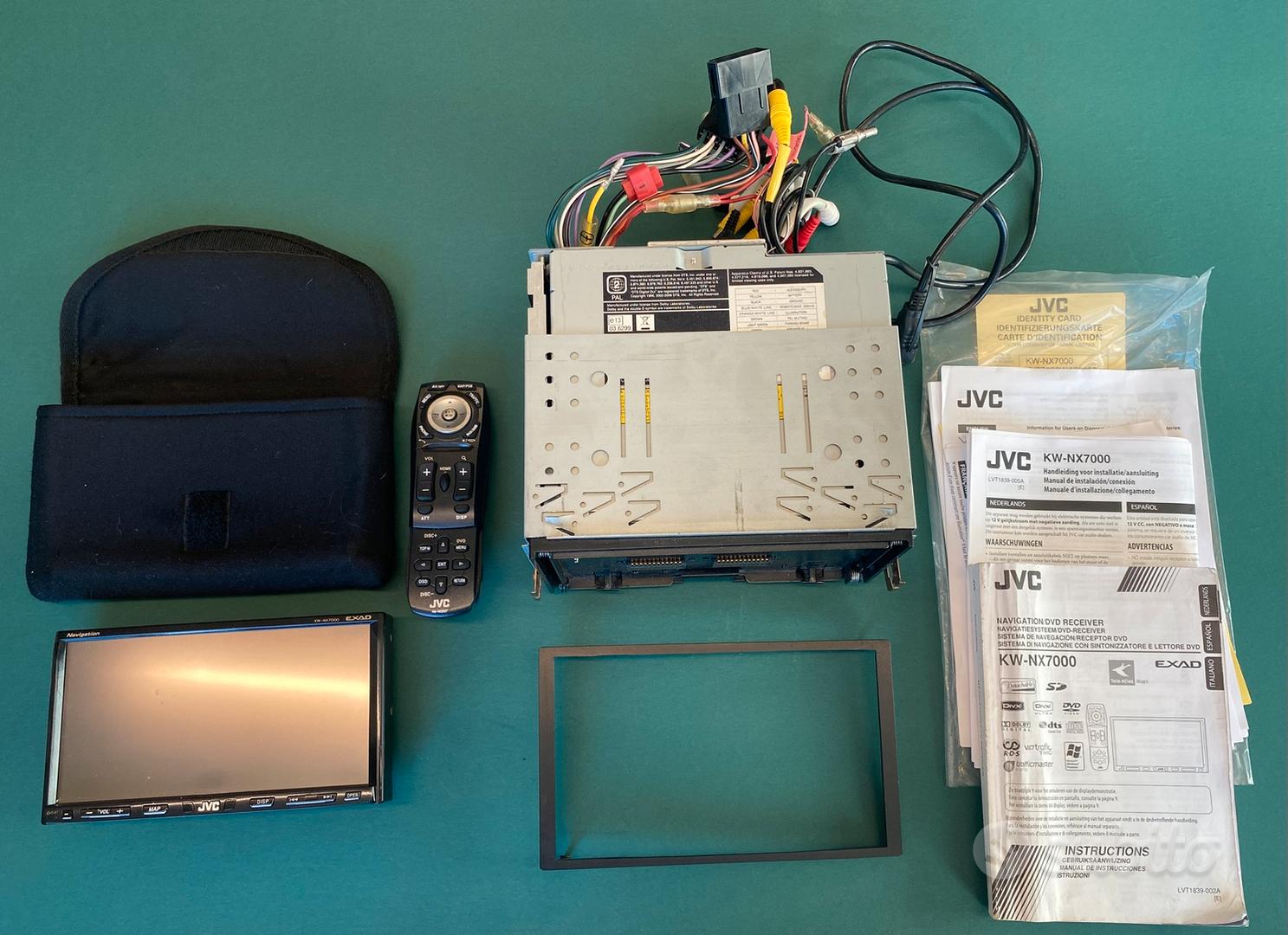 Navigatore autoradio JVC KW NX7000 con telecomando - Accessori Auto In vendita a Padova