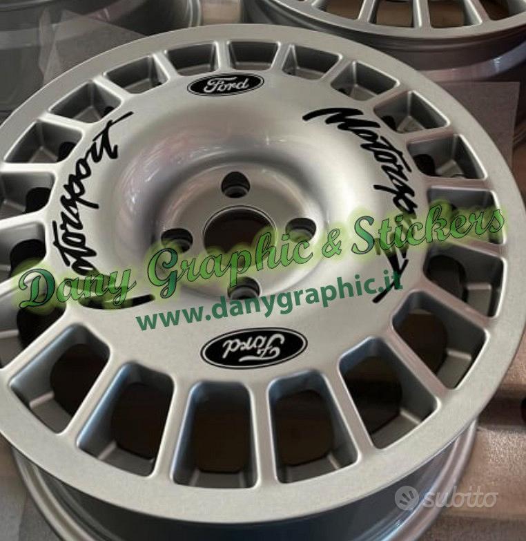 Adesivi per cerchi O.Z Racing Speedline corse ecc - Accessori Auto In ...