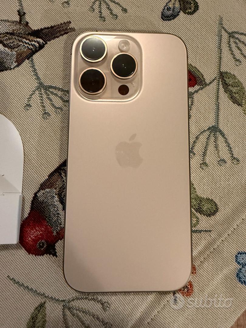 Iphone 16 pro 255 gb colore sabbia - Telefonia In vendita a Brescia