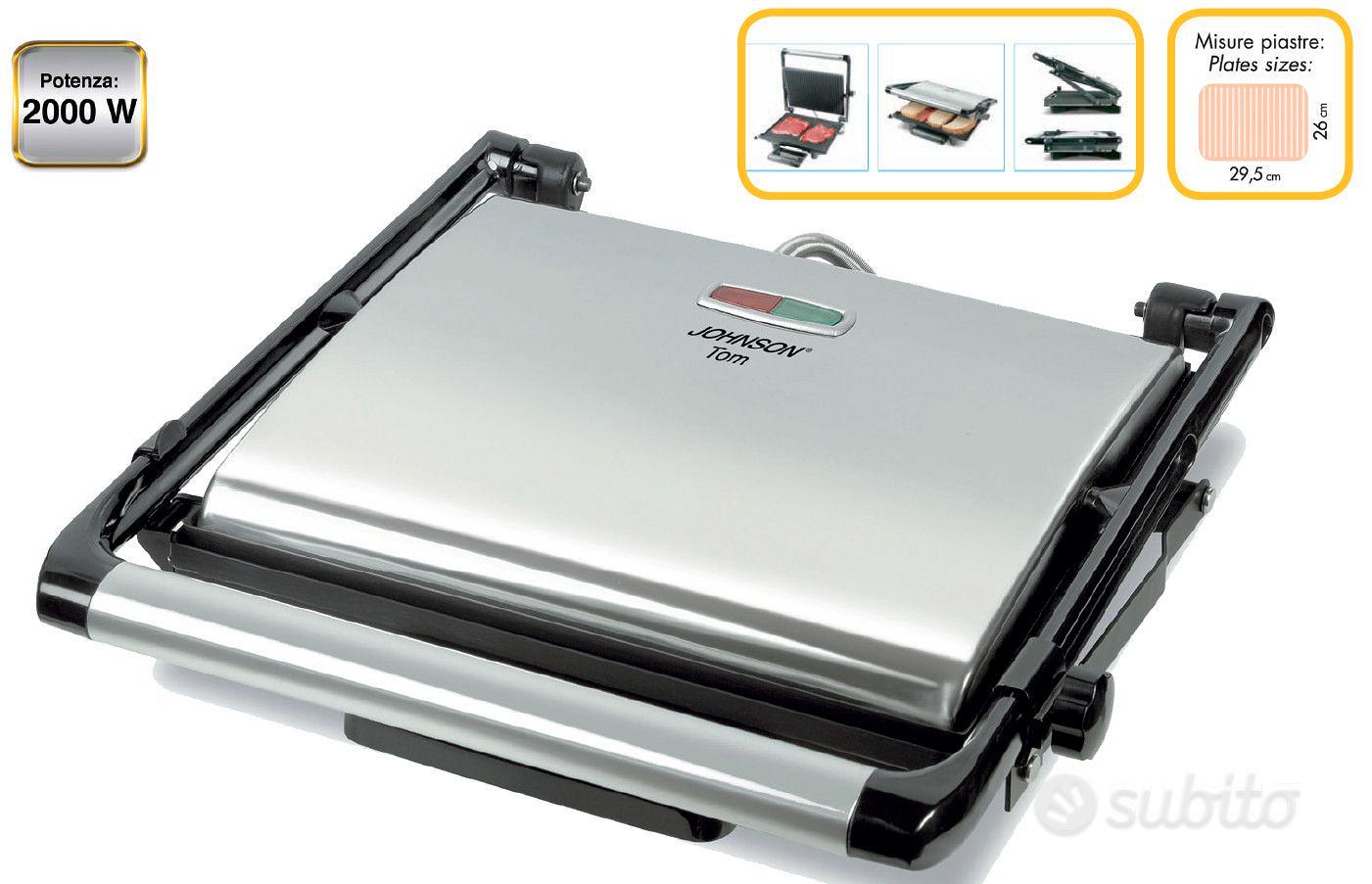 JOHNSON TOM Grill e Sandwich Press 2000W - Nuovo! - Elettrodomestici In ...