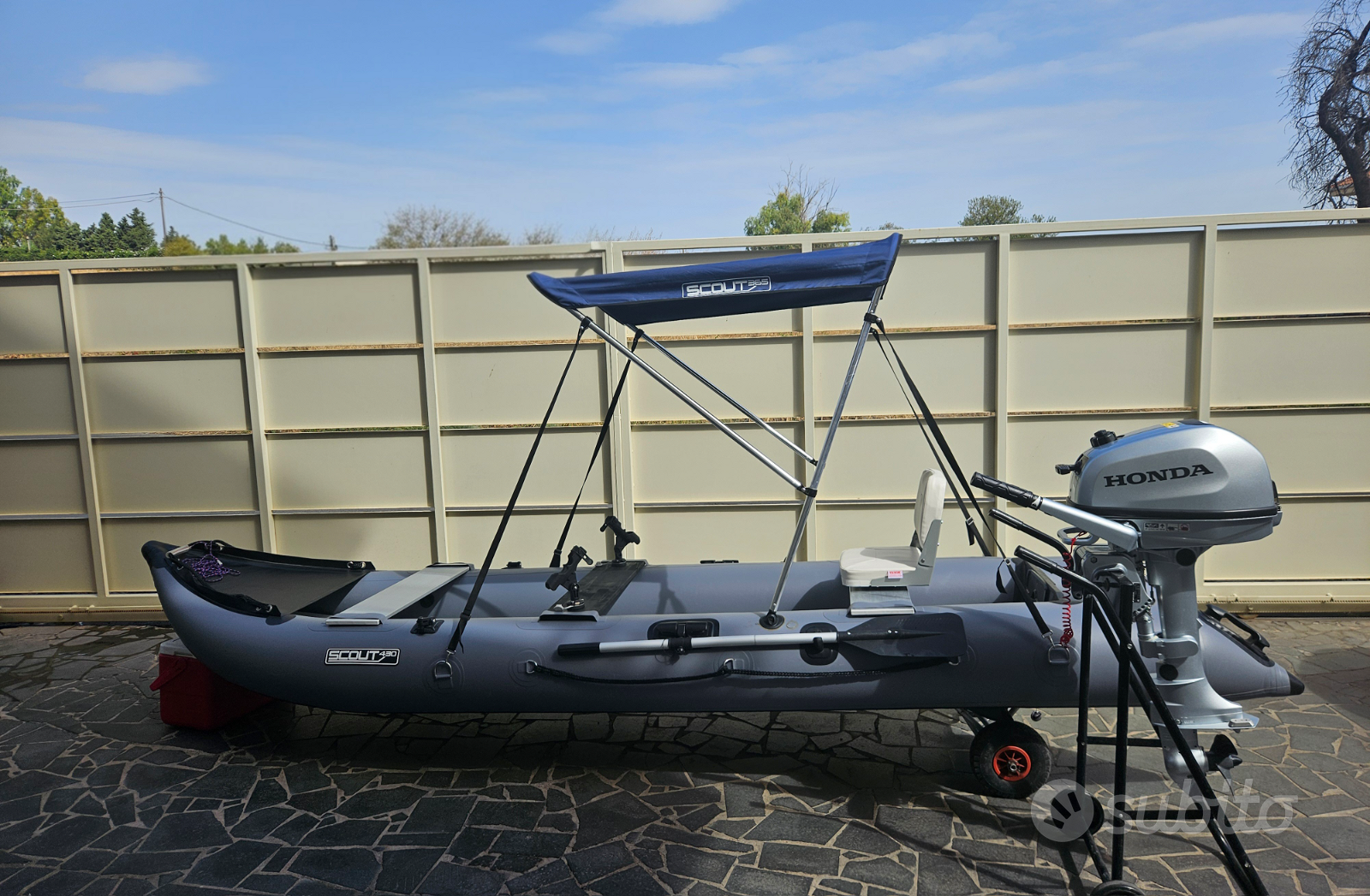 Gommone Kaboat Scout 430 - Honda BF6 - Nautica In vendita a Catania