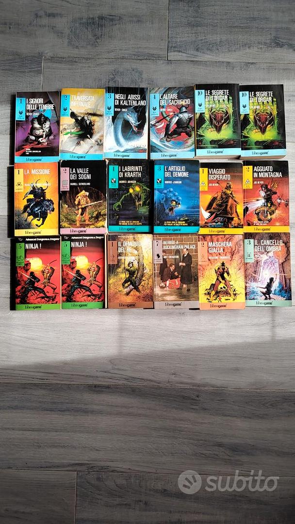 Libri LIBROGAME Lupo SolitarioBlood Sword e altri - Collezionismo In vendita a Udine