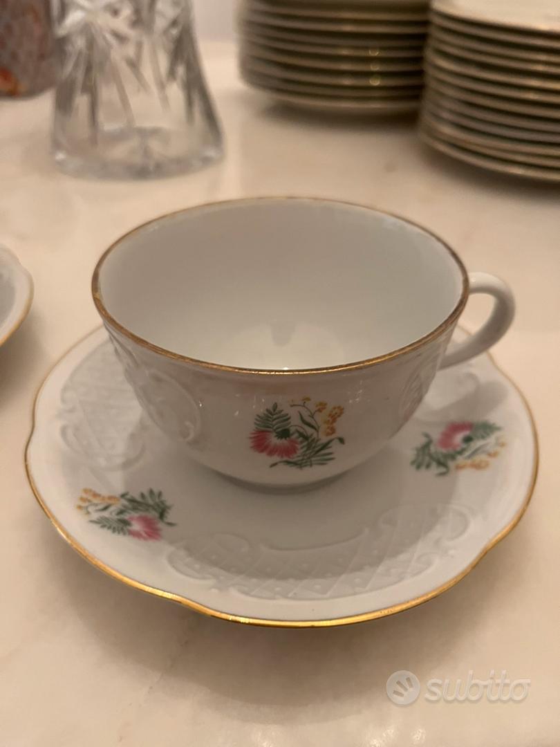 Coppia tazze da tè vintage Richard Ginori - Collezionismo In vendita a Roma