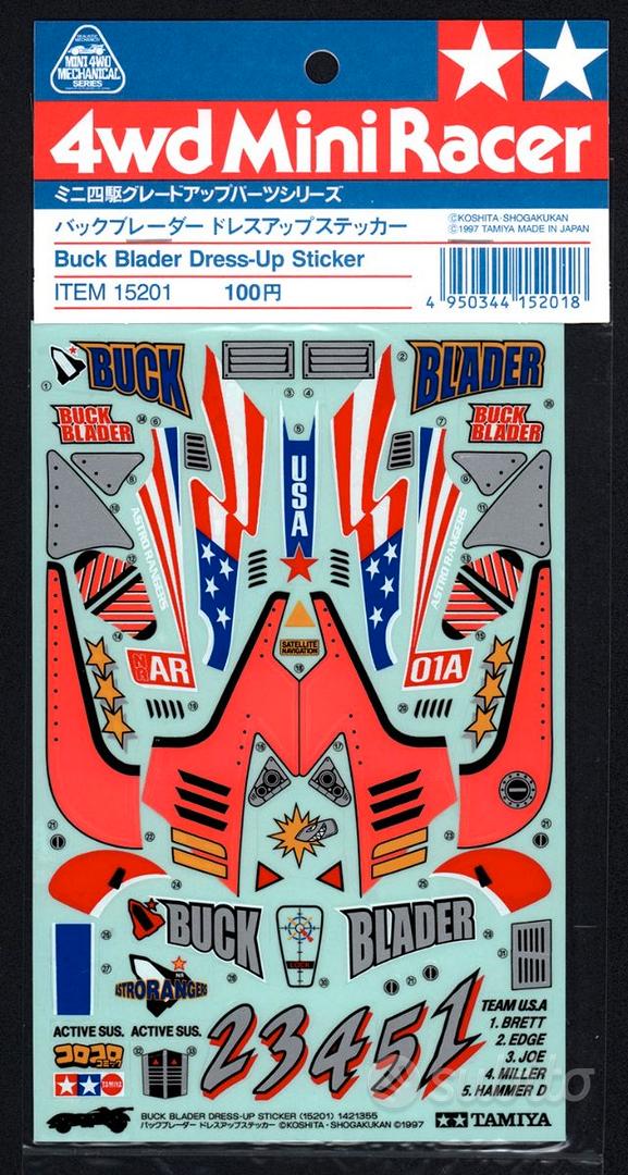 Mini 4WD Stickers/Decals TAMIYA - Collezionismo In vendita a Trento