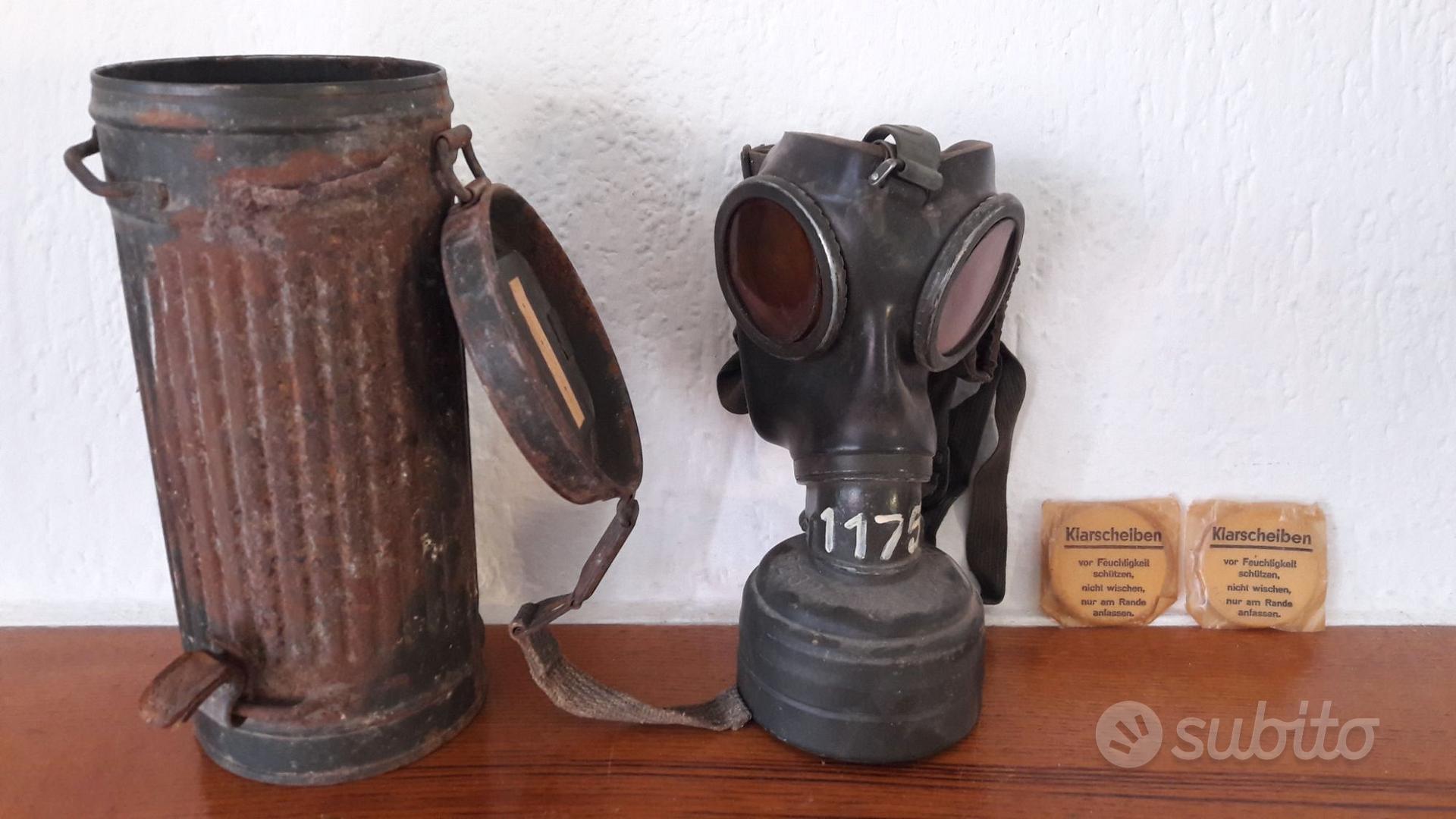Maschera Antigas Tedesca ww2 Luftwaffe nominativa - Collezionismo In ...