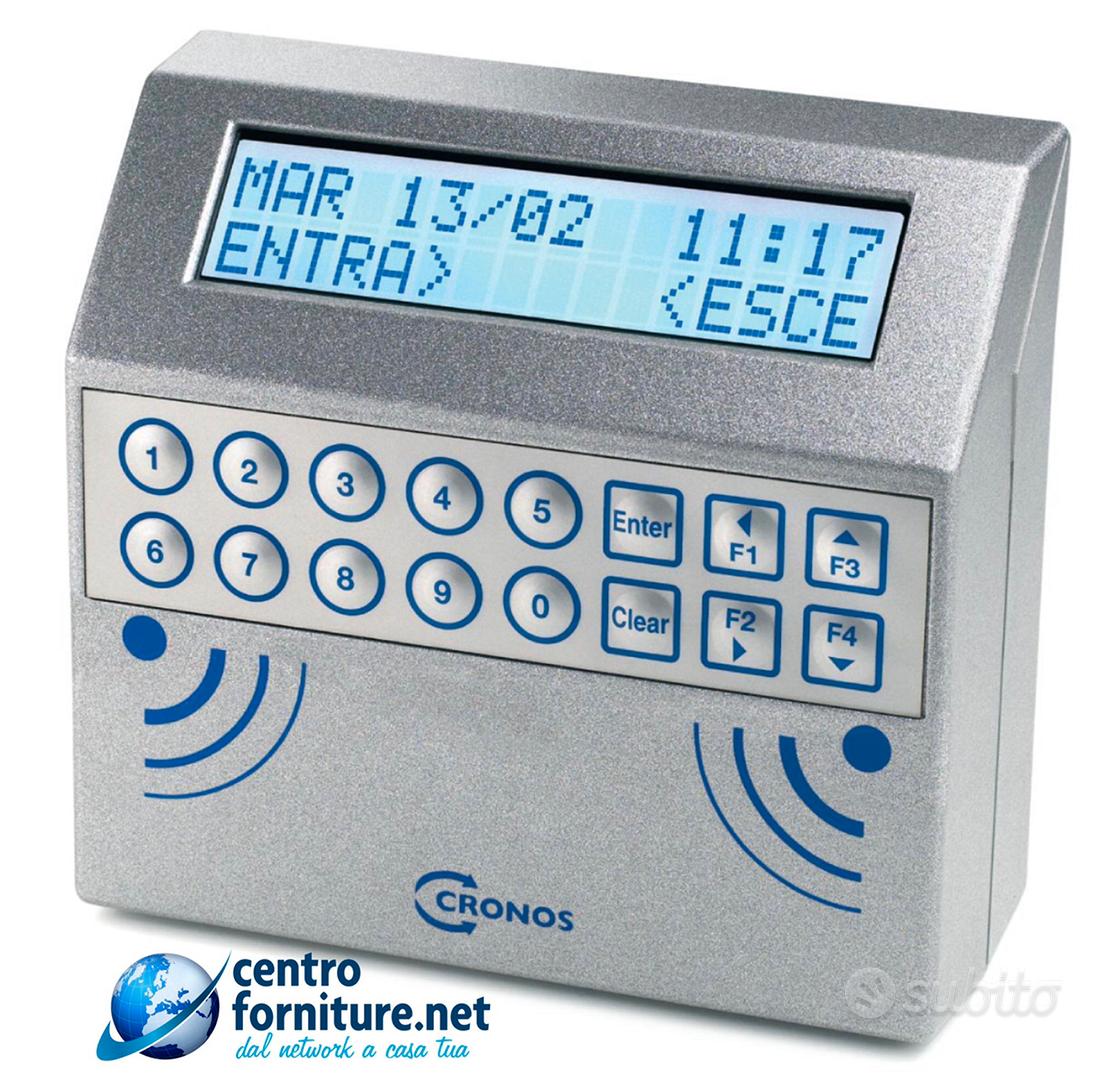 CRONOS Terminale Lettore di Badge RFID - Giardino e Fai da te In ...