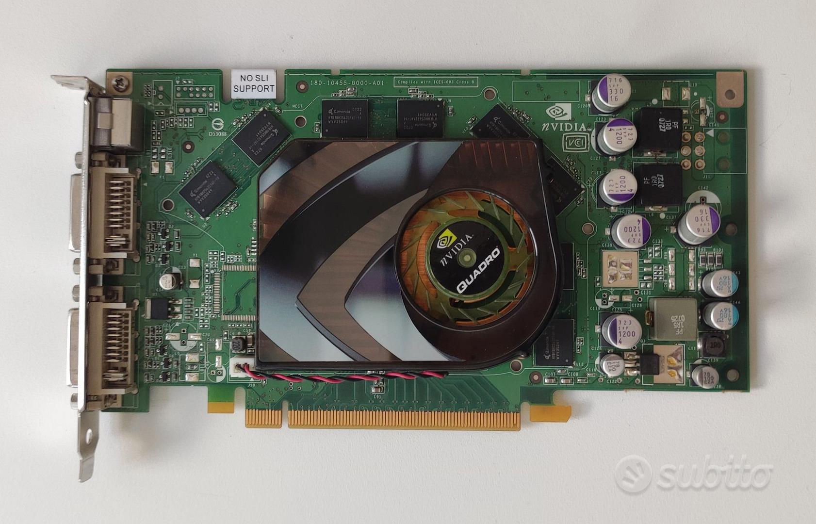 Scheda video Nvidia Quadro FX1500 - Informatica In vendita a Trento