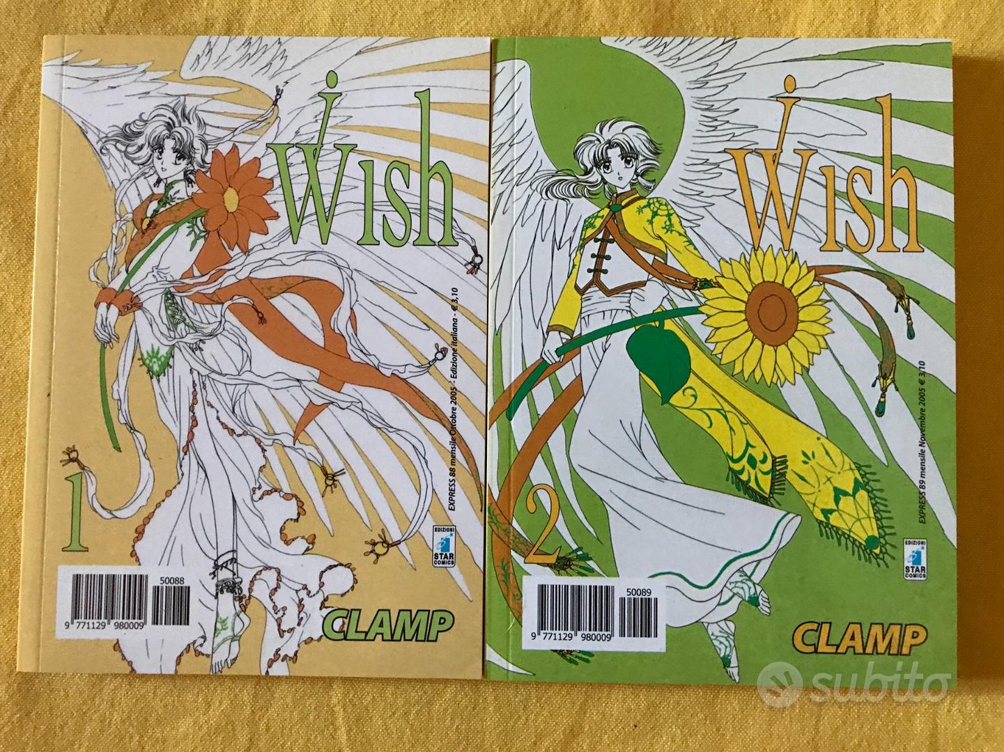 Manga Wish (CLAMP) vol. 1 e 2 - Libri e Riviste In vendita a Napoli
