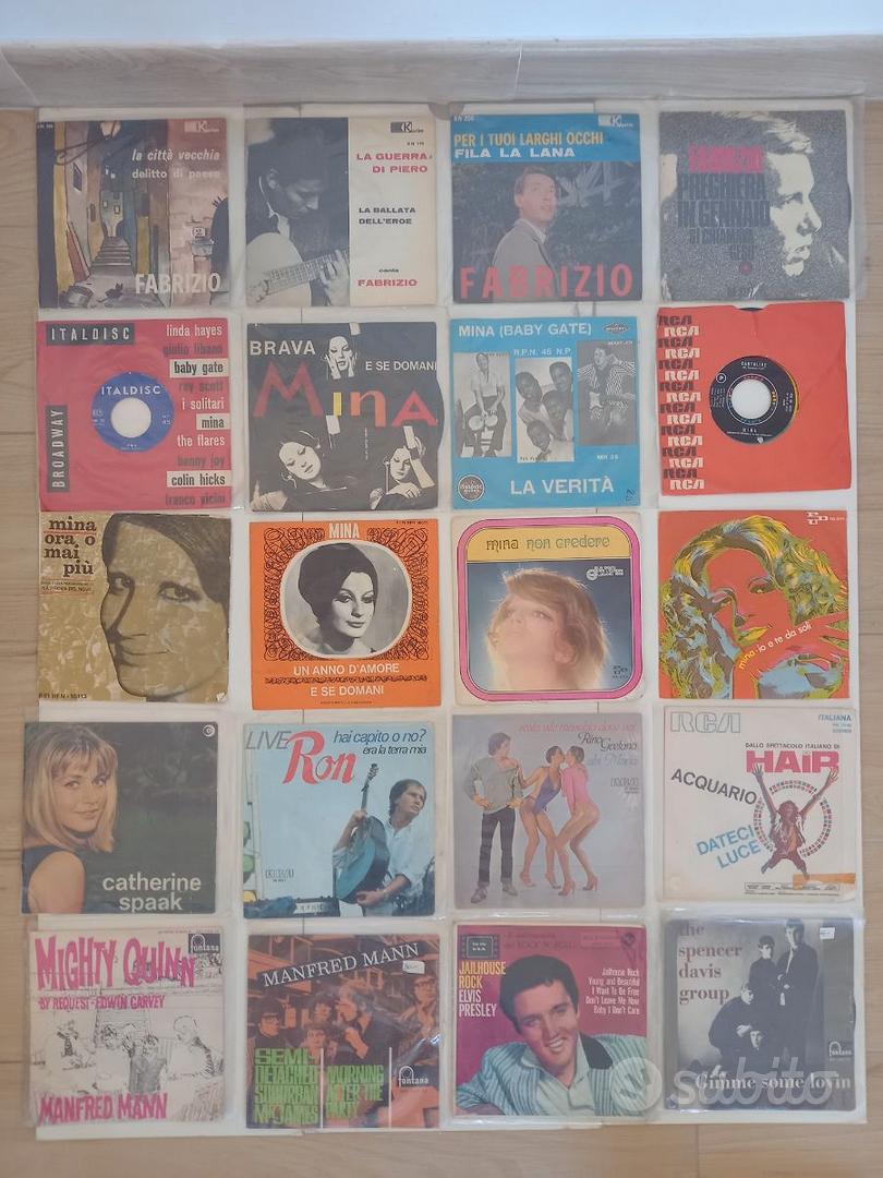 VINILI 45 GIRI MISTI, LISTA E PREZZI NELL'ANNUNCIO - Musica e Film In ...