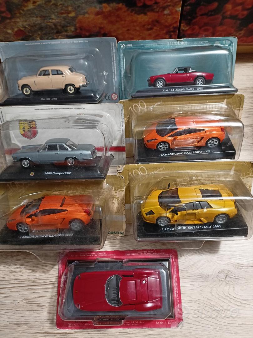 modellini 1:43 edicola Fiat Ferrari Lamborgh - Collezionismo In vendita ...