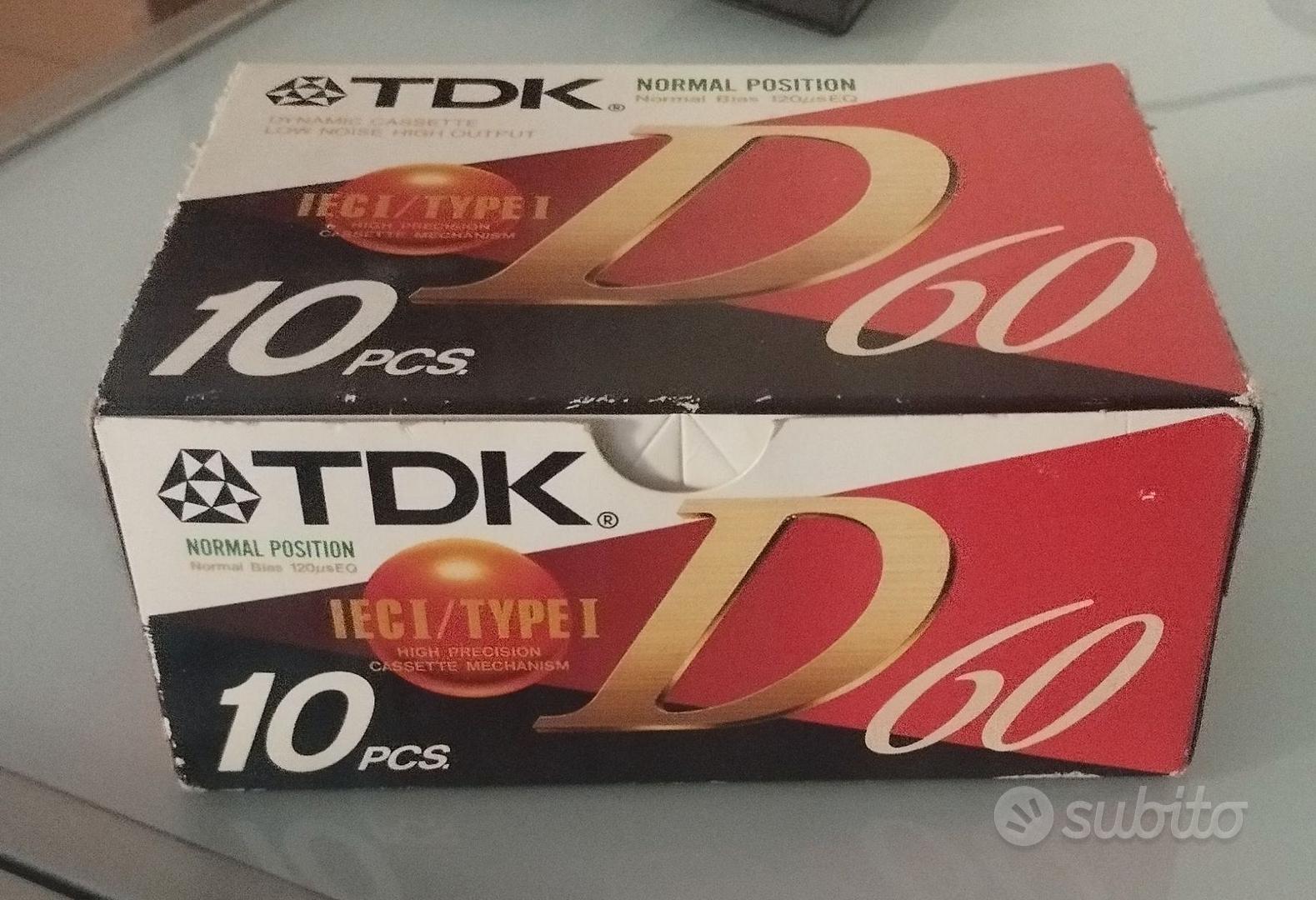 cassette audio nuove TDK - Audio/Video In vendita a Salerno