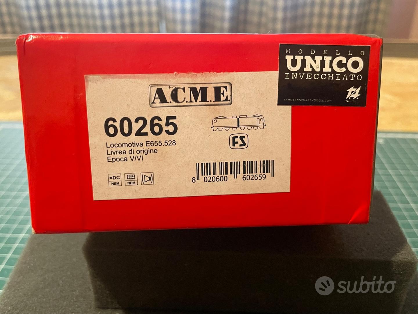 ACME -60265. Locomotiva FS “Cargo” E655.528. UNICO - Collezionismo In ...