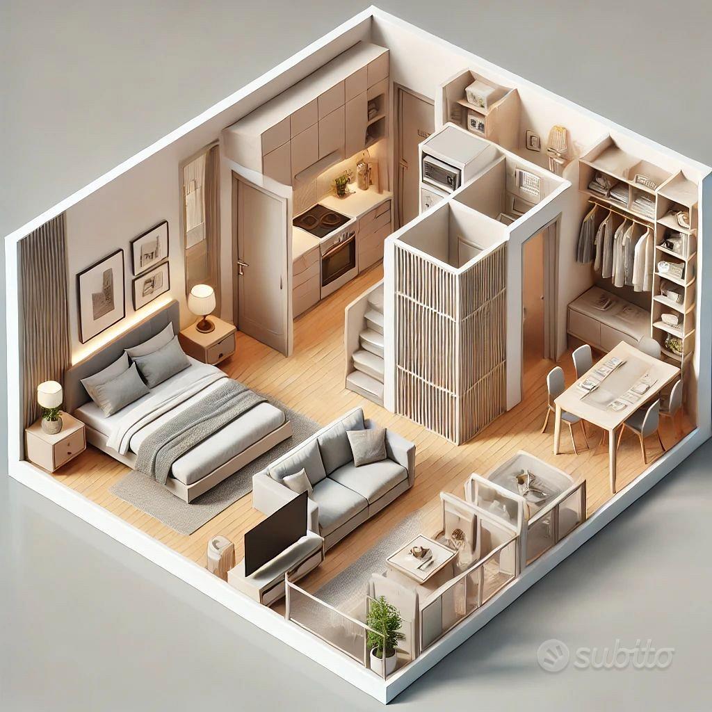 Subito - GC Solutions - Bilocale in zona Torre Angela / METRO C - Appartamenti In affitto a Roma