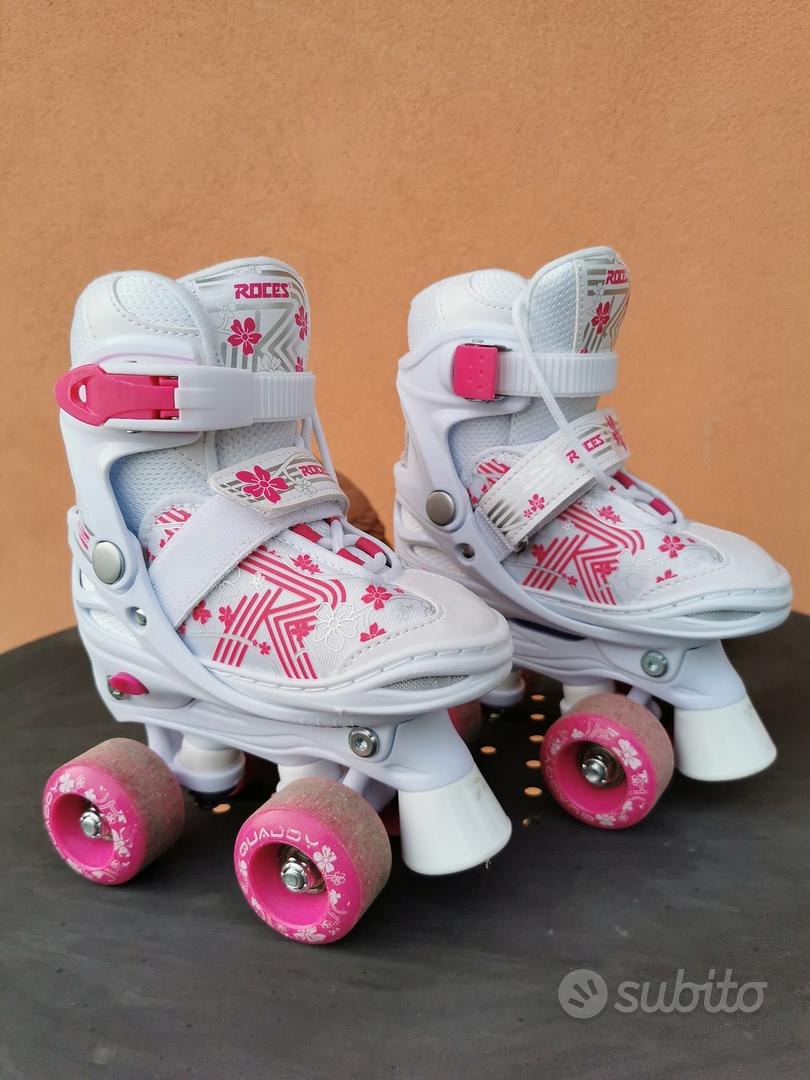 Pattini a rotelle bambina Roces Quaddy Girl 3.0 - Sports In vendita a ...