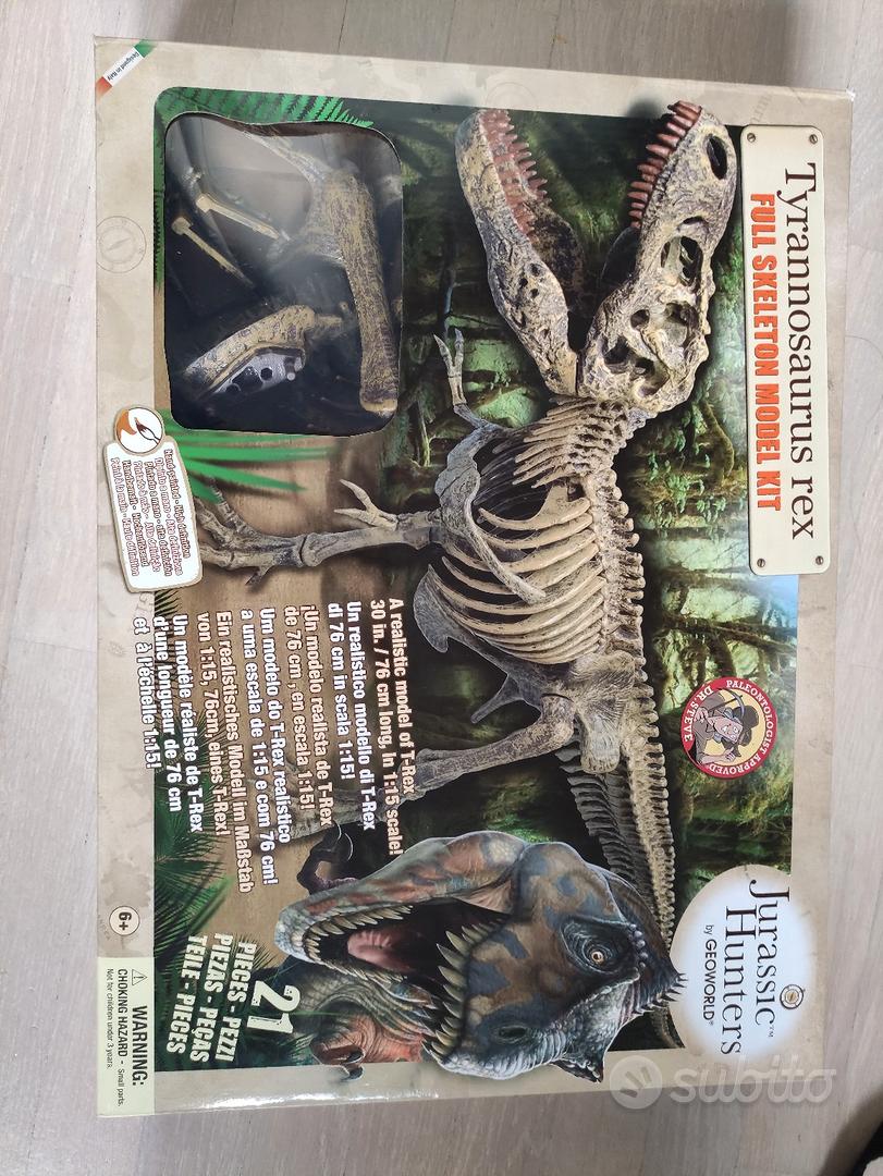 tyrannosaurus Rex full skeleton model kit geoworld - Tutto per i ...