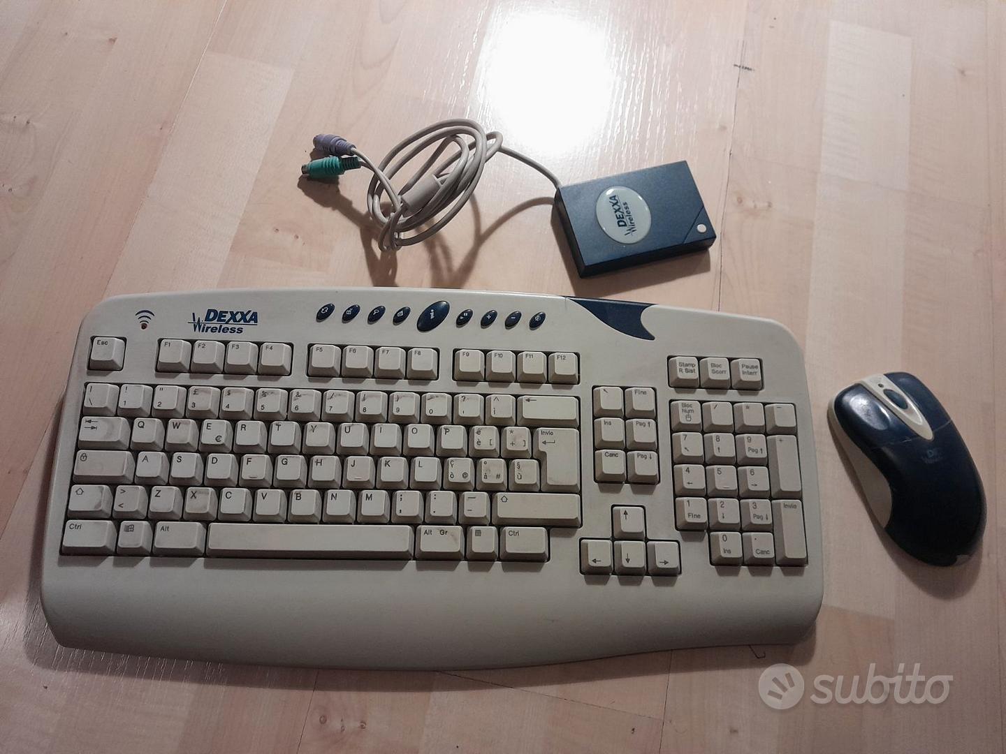 Dexxa Kit tastiera + mouse wireless desktop pc - Informatica In vendita ...