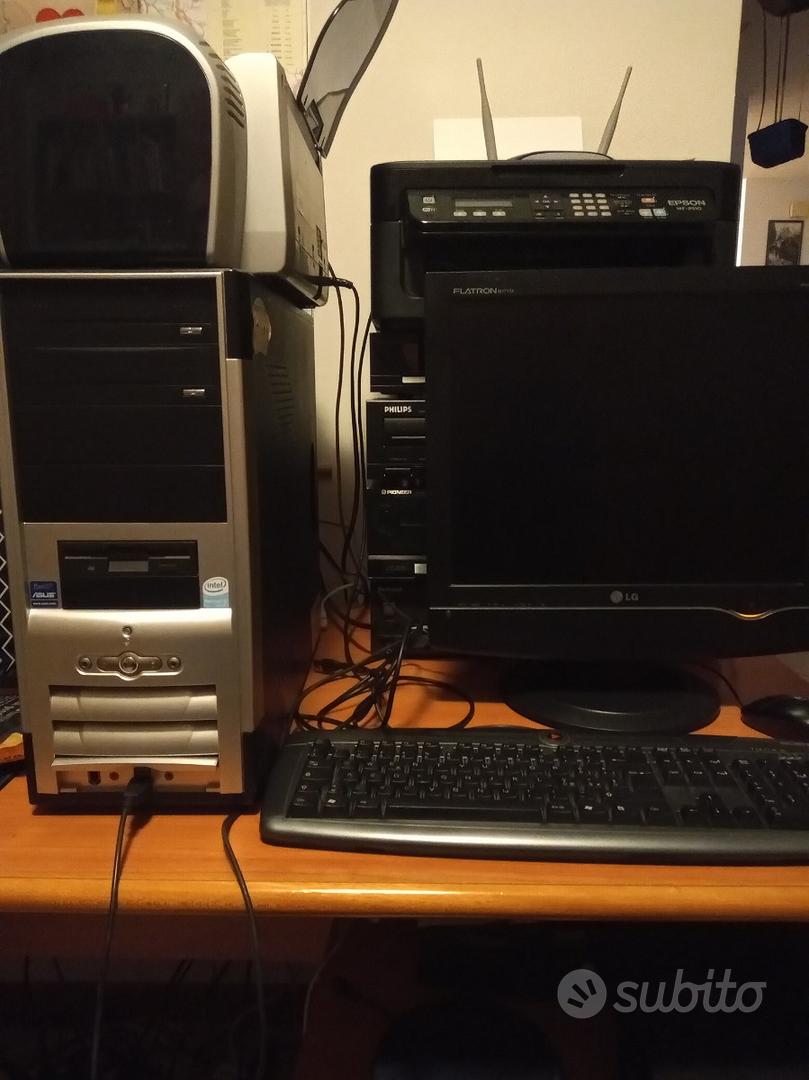 Pc Fisso+Monitor LG+Stampante Epson+Scanner Canon - Informatica In ...
