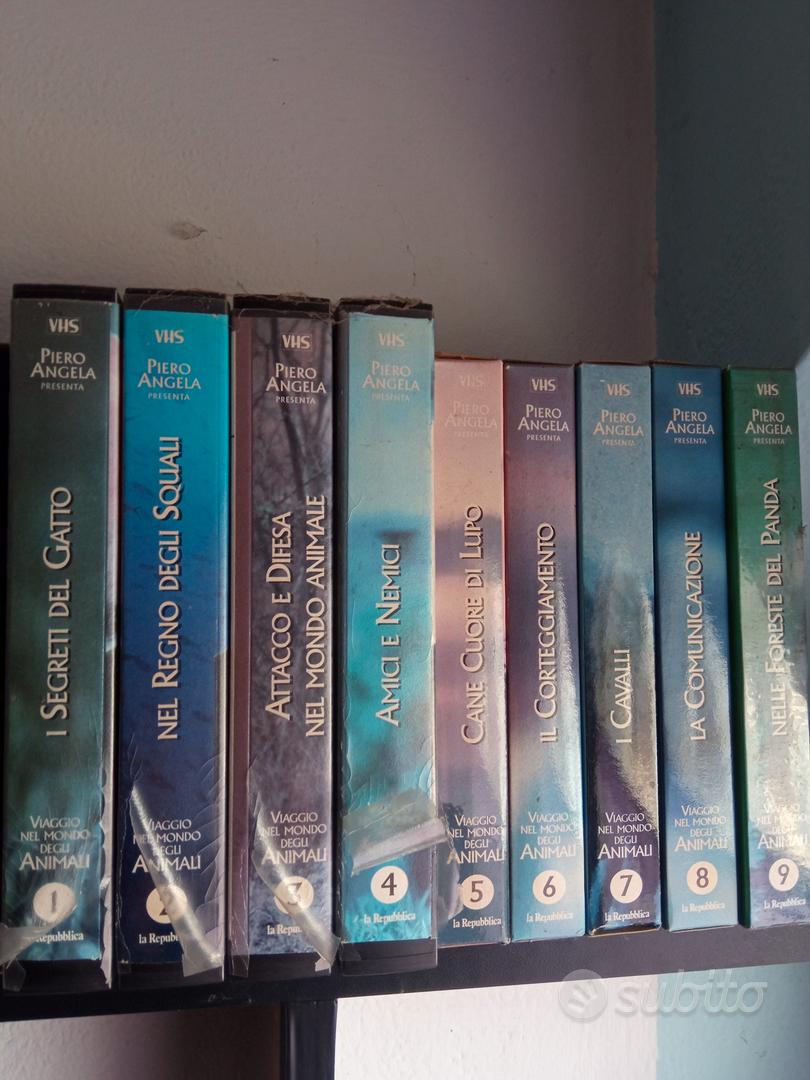 vhs mondo degli animali di Piero Angela - Audio/Video In vendita a Milano