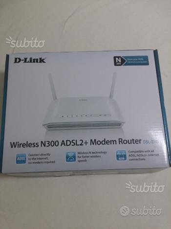 Modem Router Wifi Dlink N300 ADSL - Informatica In vendita a Bari