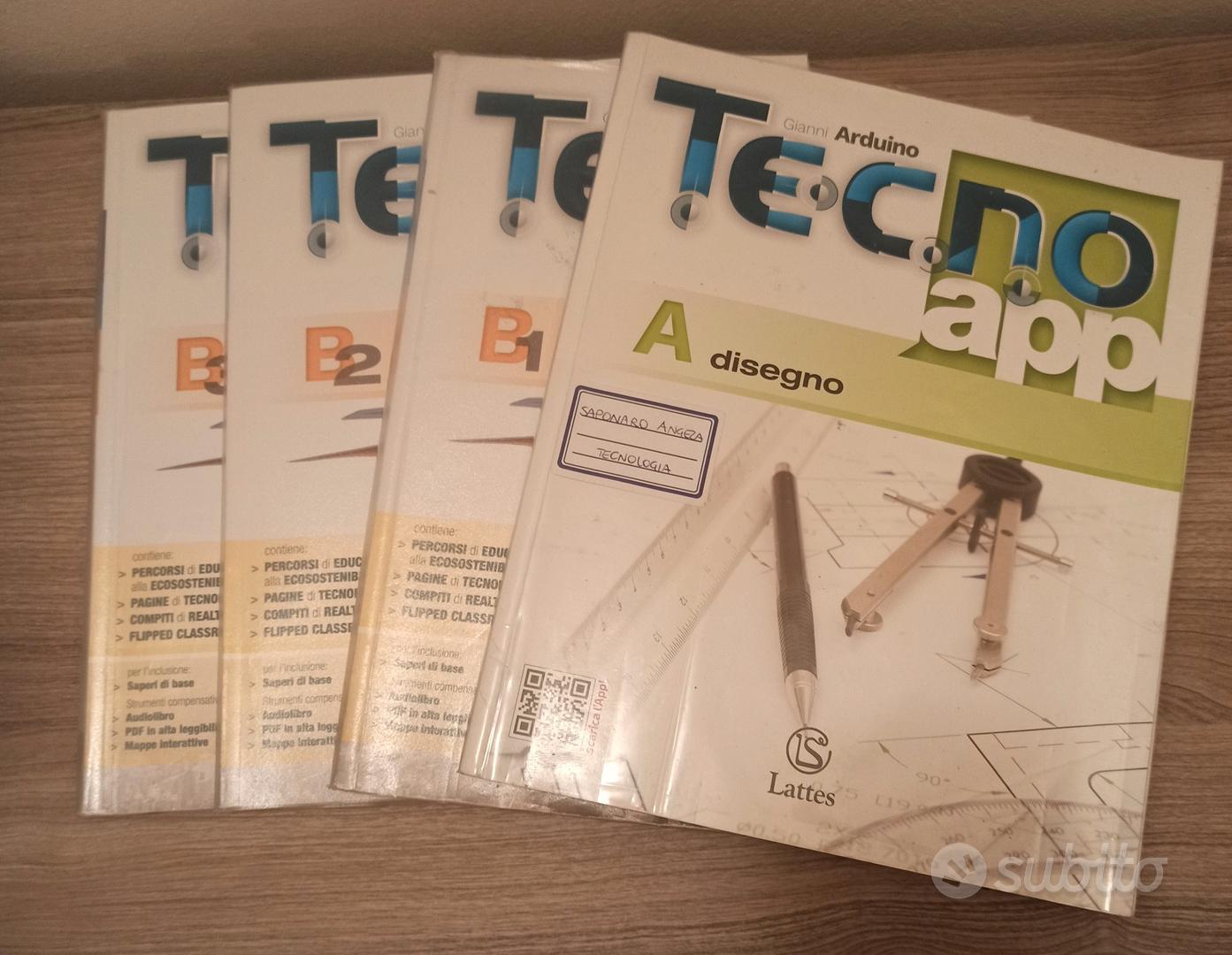 tecno app A,B1,B2,B3 ed allegati - Libri e Riviste In vendita a Taranto