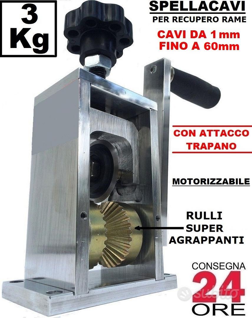 Macchina spelacavi recupero rame soldi sguainacavi - Attrezzature di ...