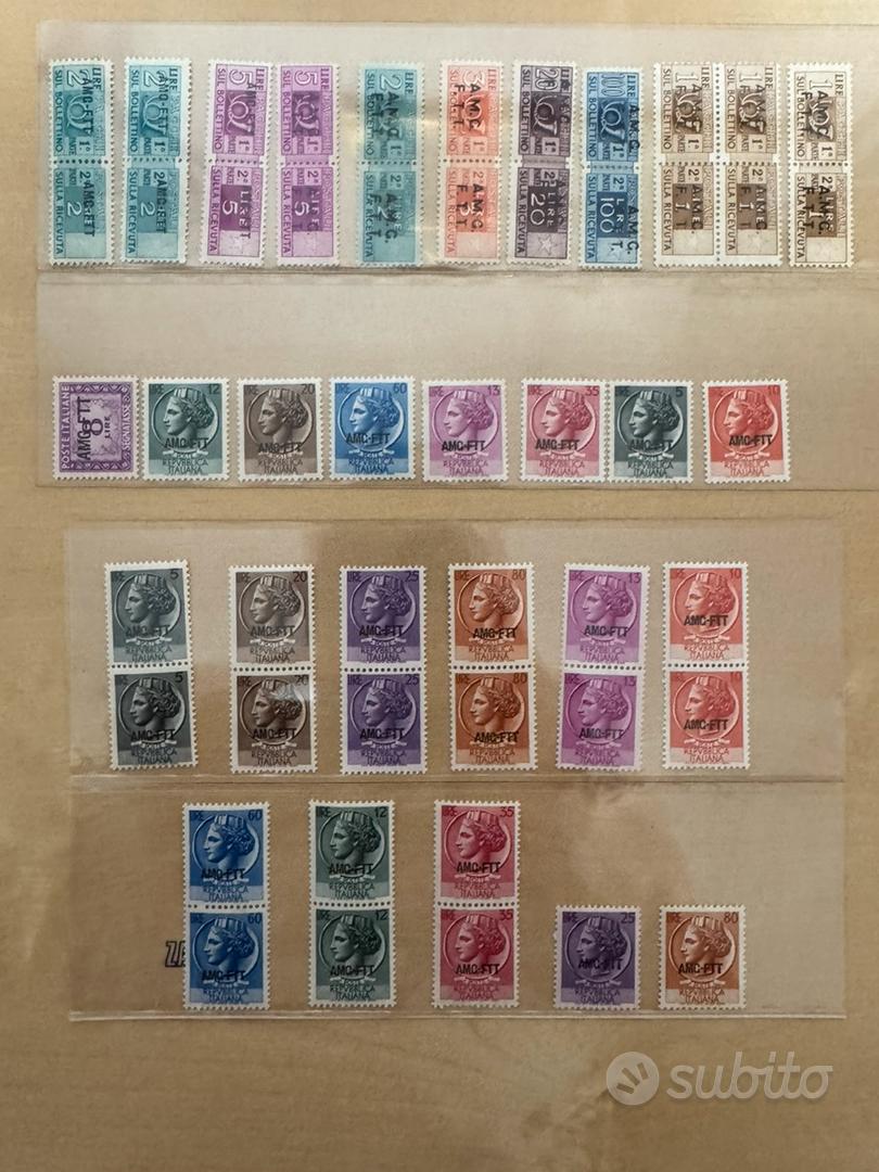 Francobolli Trieste A - Collezionismo In vendita a Taranto