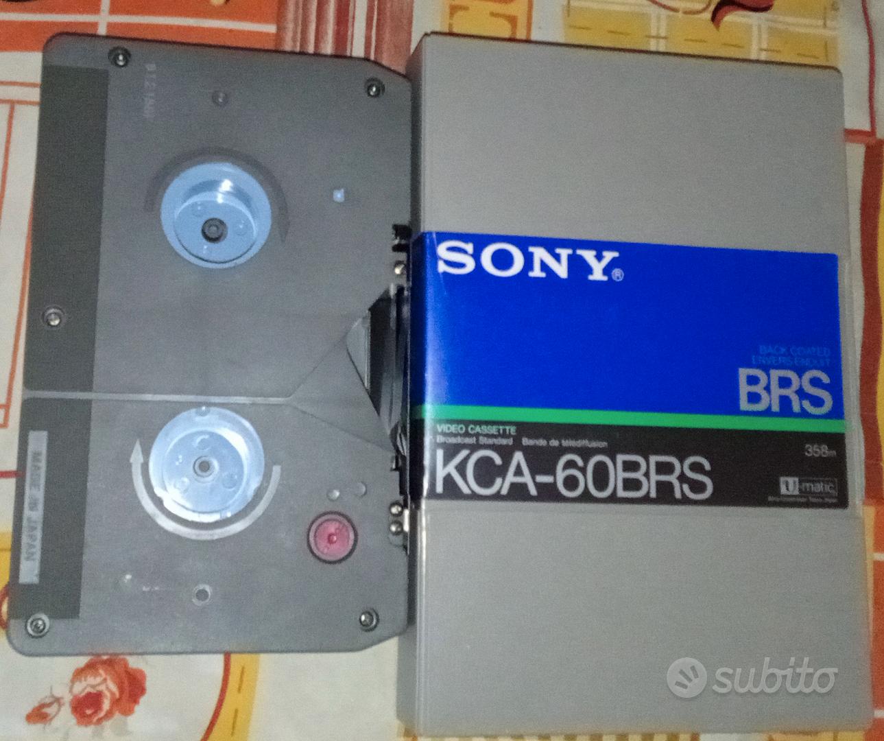 Cassetta Analogica SONY U-MATIC KCA-60BRS - Audio/Video In vendita a Roma
