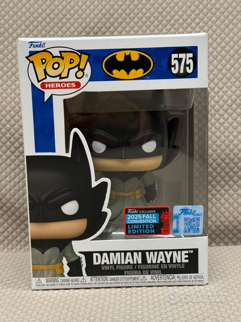 Funko pop damian wayne 575 dc batman nycc 2025 - Collezionismo In ...