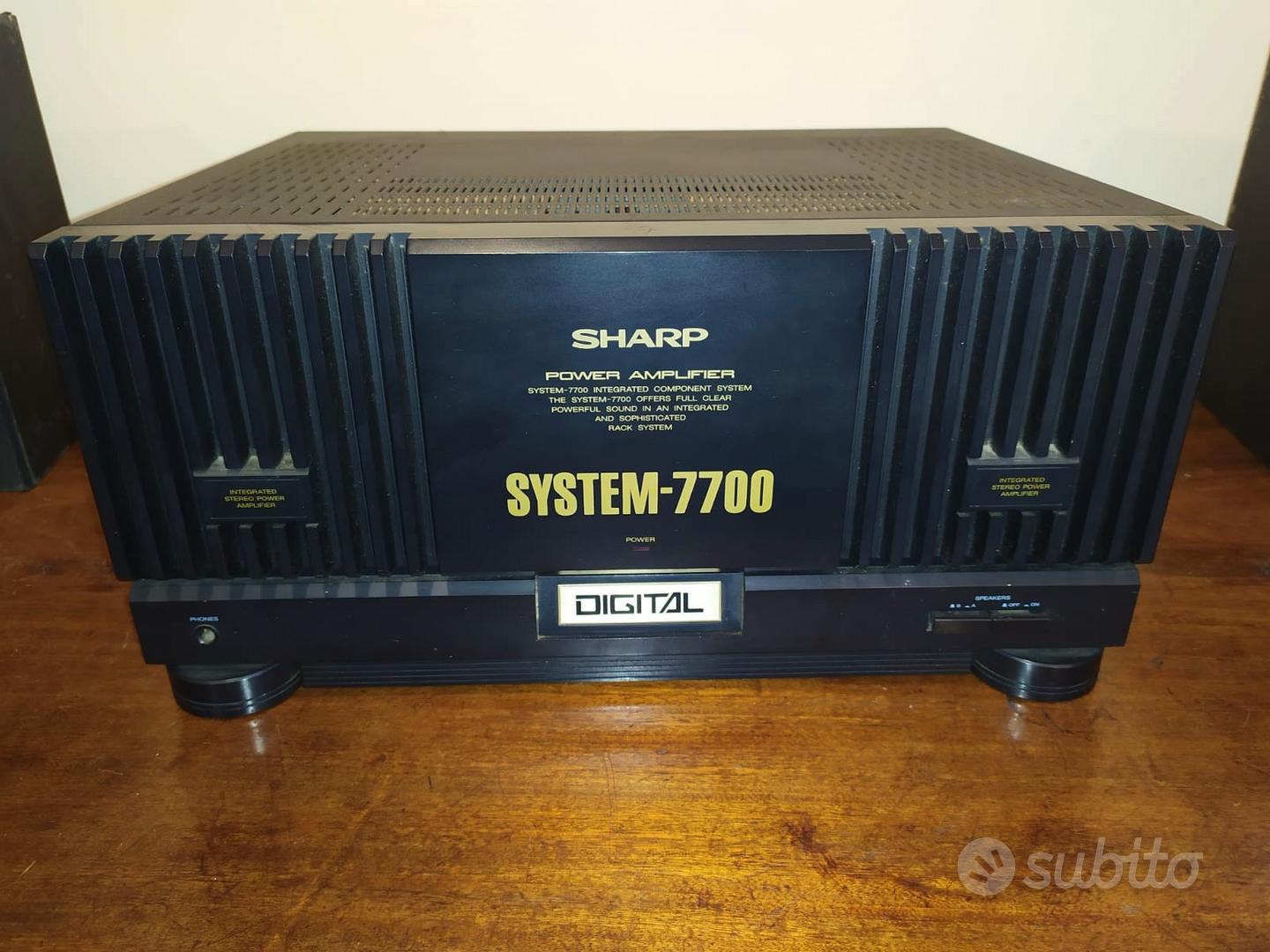 Sharp sm 7700hmk2 finale di potenza - Audio/Video In vendita a Salerno