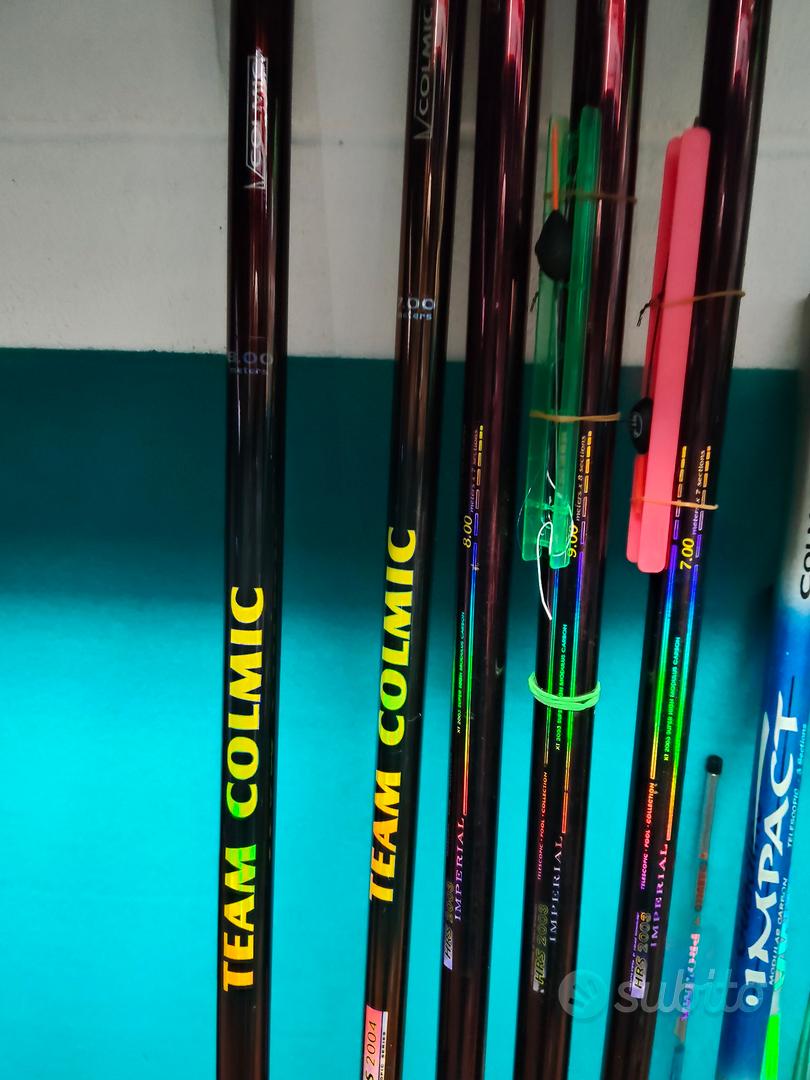 canne da pesca fisse colmic maver tubertini - Sports In vendita a Como