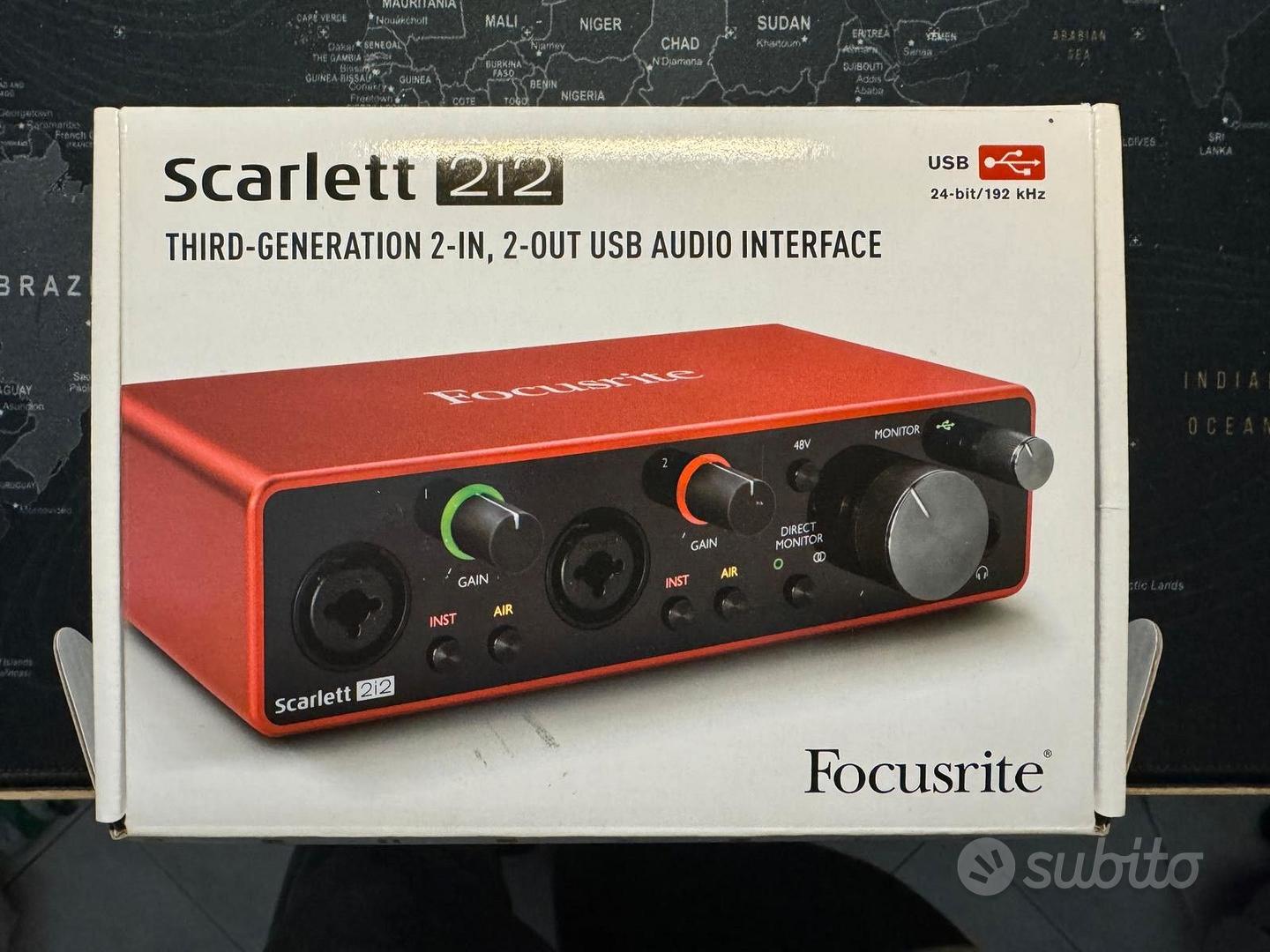 Focusrite Scarlett 2i2 3a Gen - Audio/Video In vendita a Milano